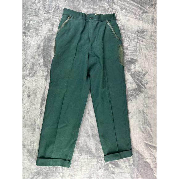Pants | Vintage Hart Uniforms Green Wool Work Pants Union Made Coca ...